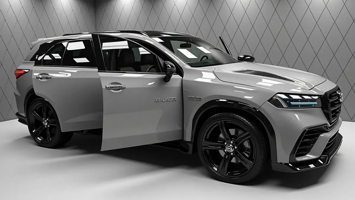 2026 Toyota Highlander Breaks Cover: Bold New Look, More Cabin Room ...